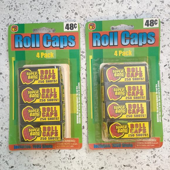 Ja-Ru | Toys | Super Bang Jaru Roll Caps 2 Packs 200 Shots Total Cap ...